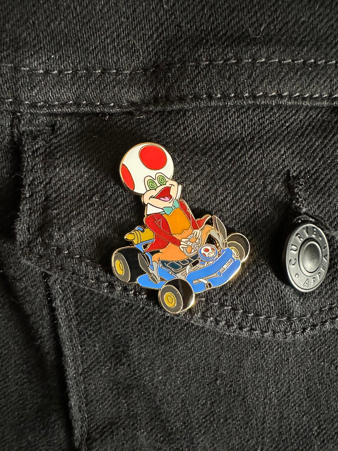 Mister Toad Mario Kart Enamel Pin - Etsy