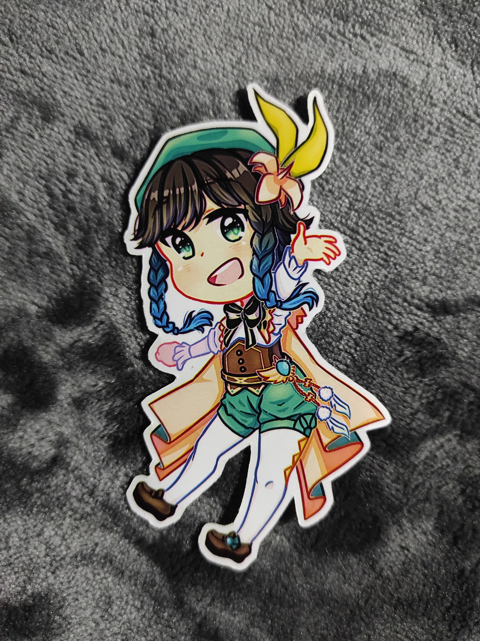 Venti Sticker Genshin Impact Fanart Videospiel Anime Style - Etsy Schweiz