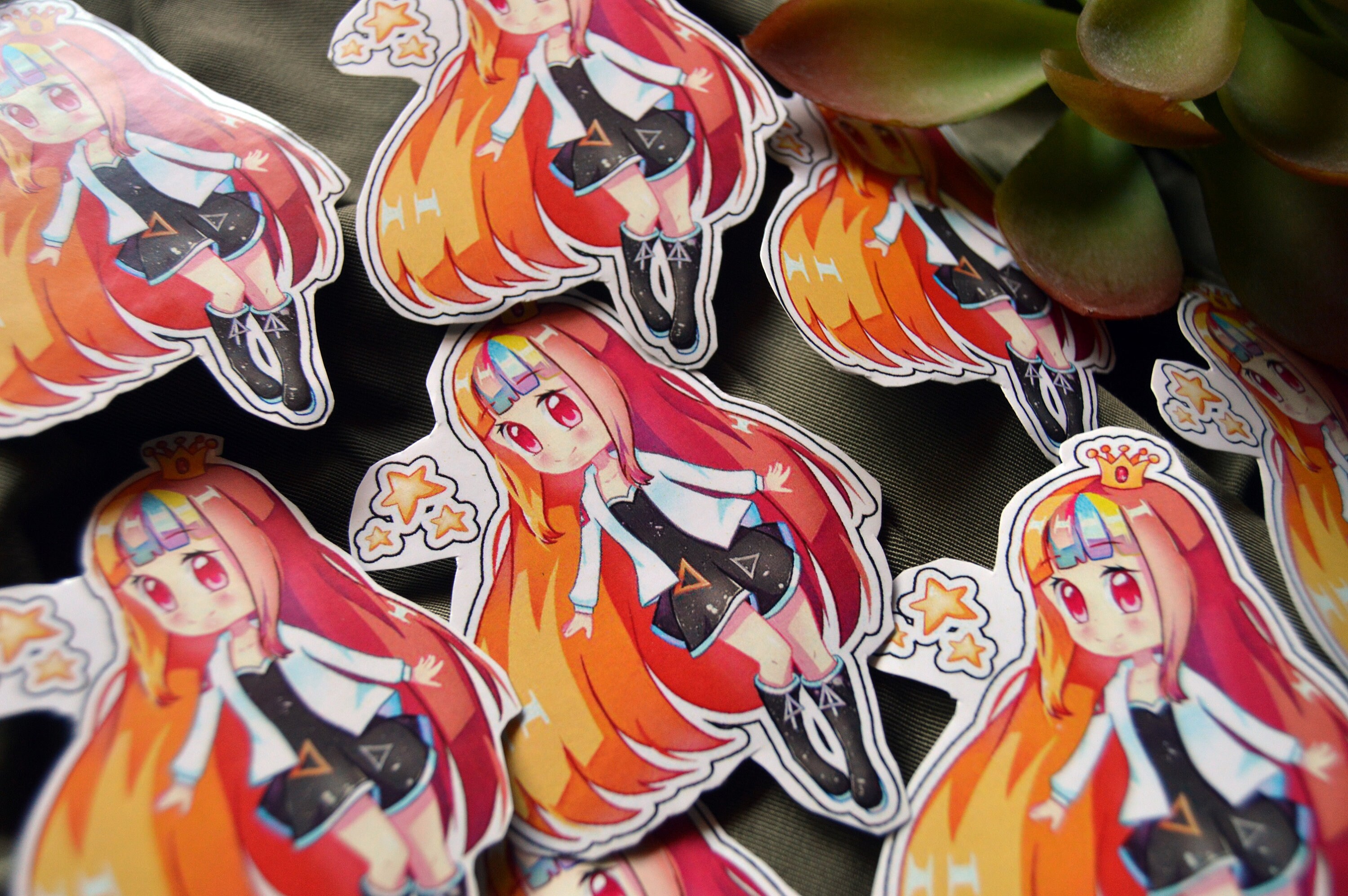 Galaco A4 Vocaloid fanart videogame anime stijl merch synth | Etsy België