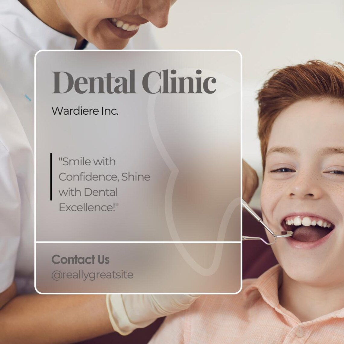 Dentist Instagram Template Dentistry Social Media Post Editable IG ...