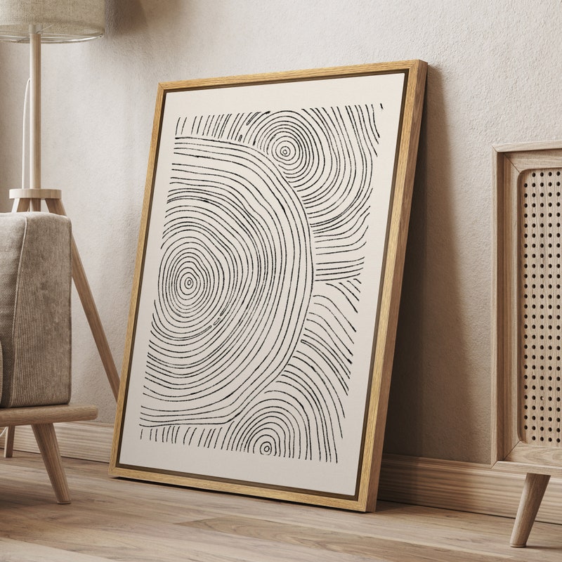 Abstract Line Art - Etsy