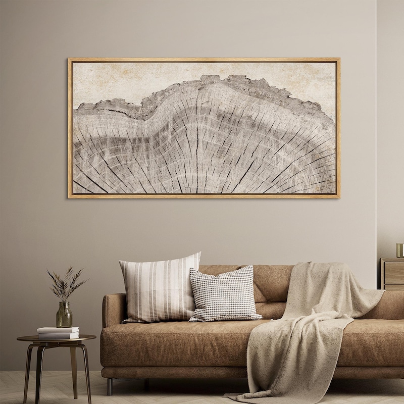 Natural Oak Geometric Art - Etsy