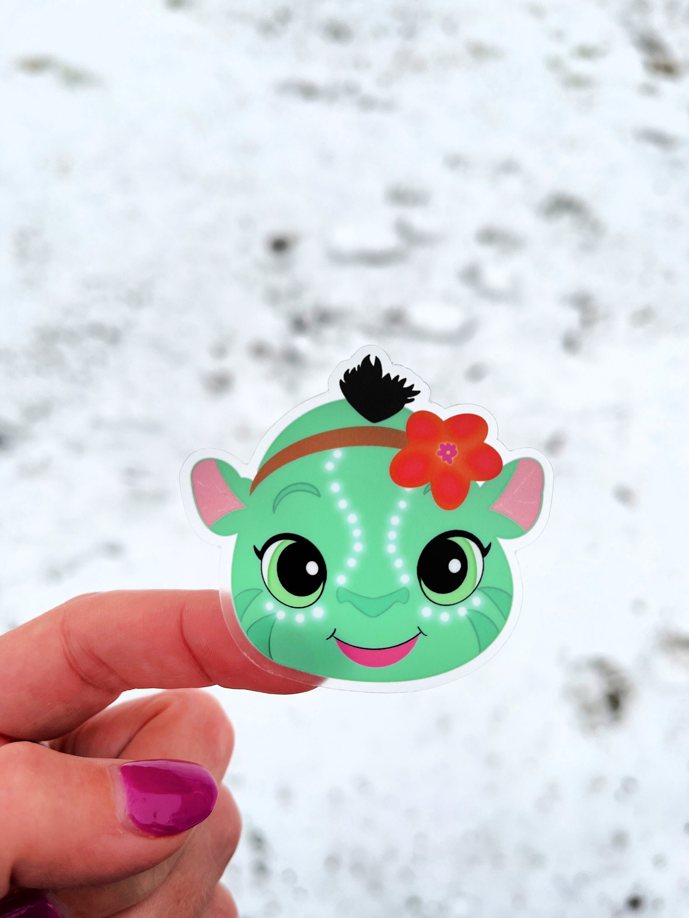 Avatar Pandora Transparent Disney Navi Baby Metkayina Sticker Decal ...