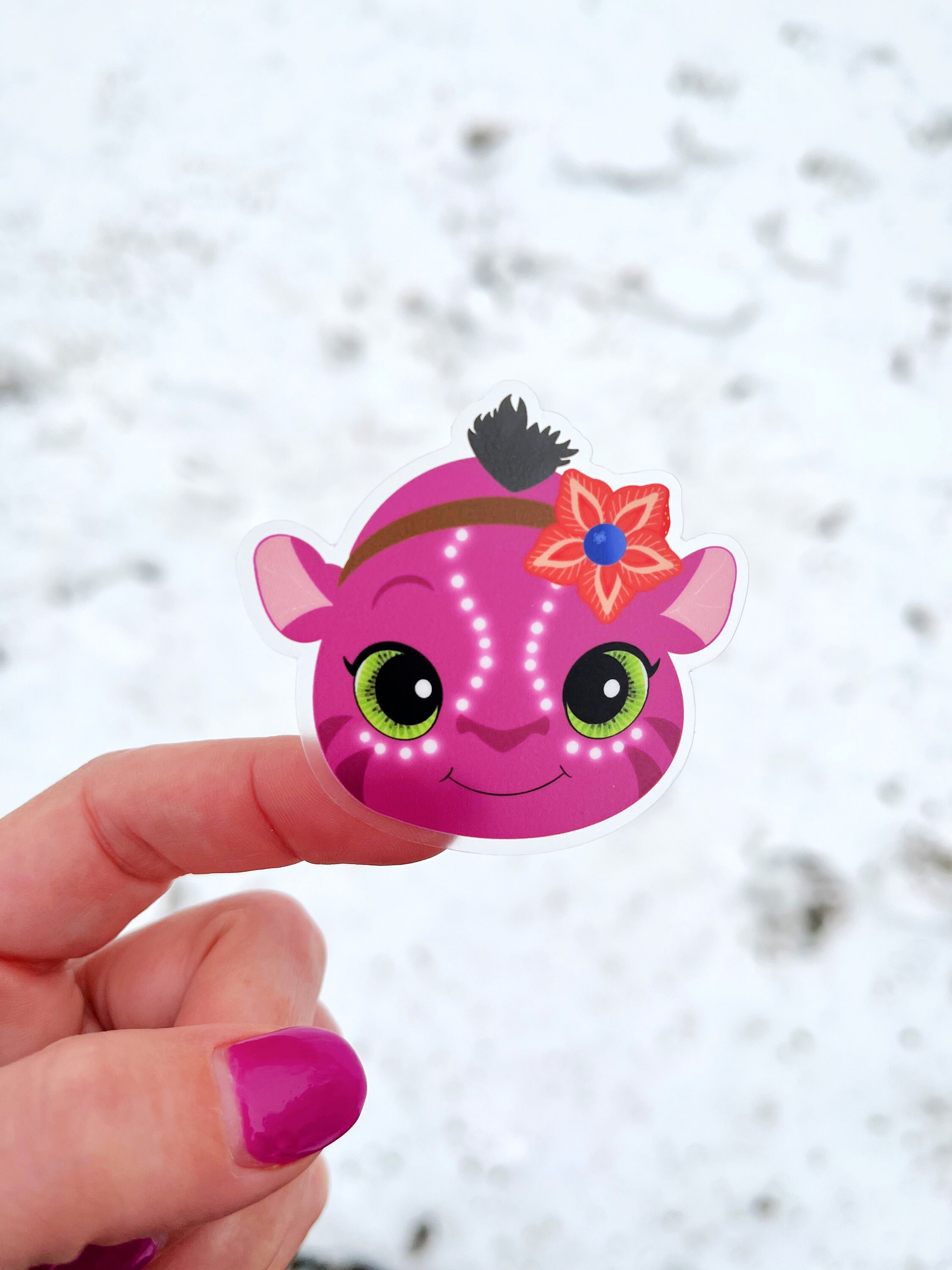 Avatar Pandora Transparent Disney Navi Baby Metkayina Sticker Decal ...