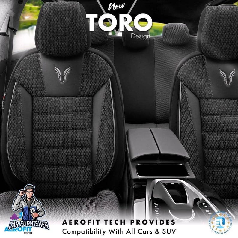 Seat Cover for Car - Toro Design | Seat Protection | Airbag Compatible ...