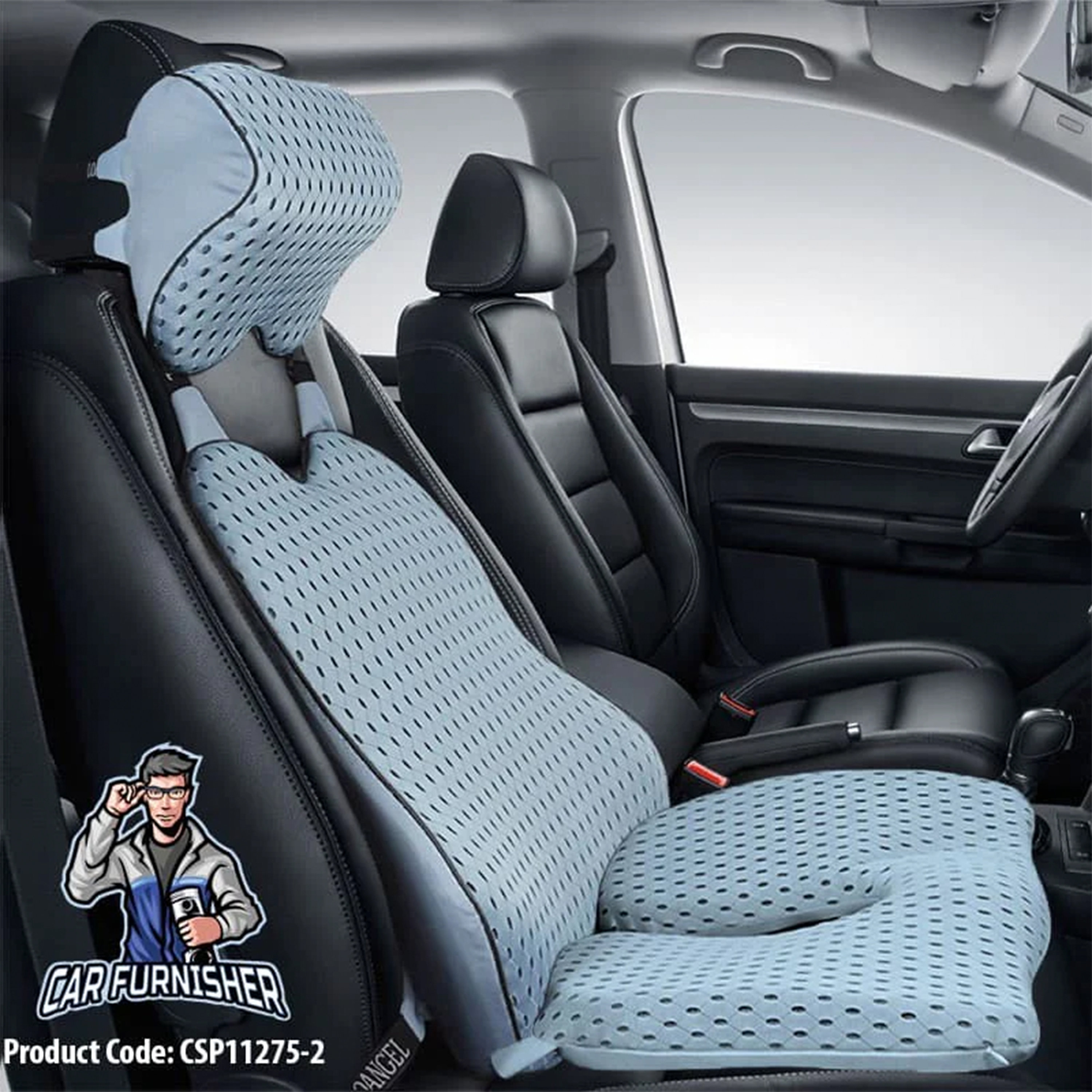 Memory Foam Seat Cushion (4 Colors) | Extra Soft | Orthopedic | Nice ...