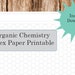 Printable Hexagon Paper for Organic Chemistry. Grid Hexagon Paper ...