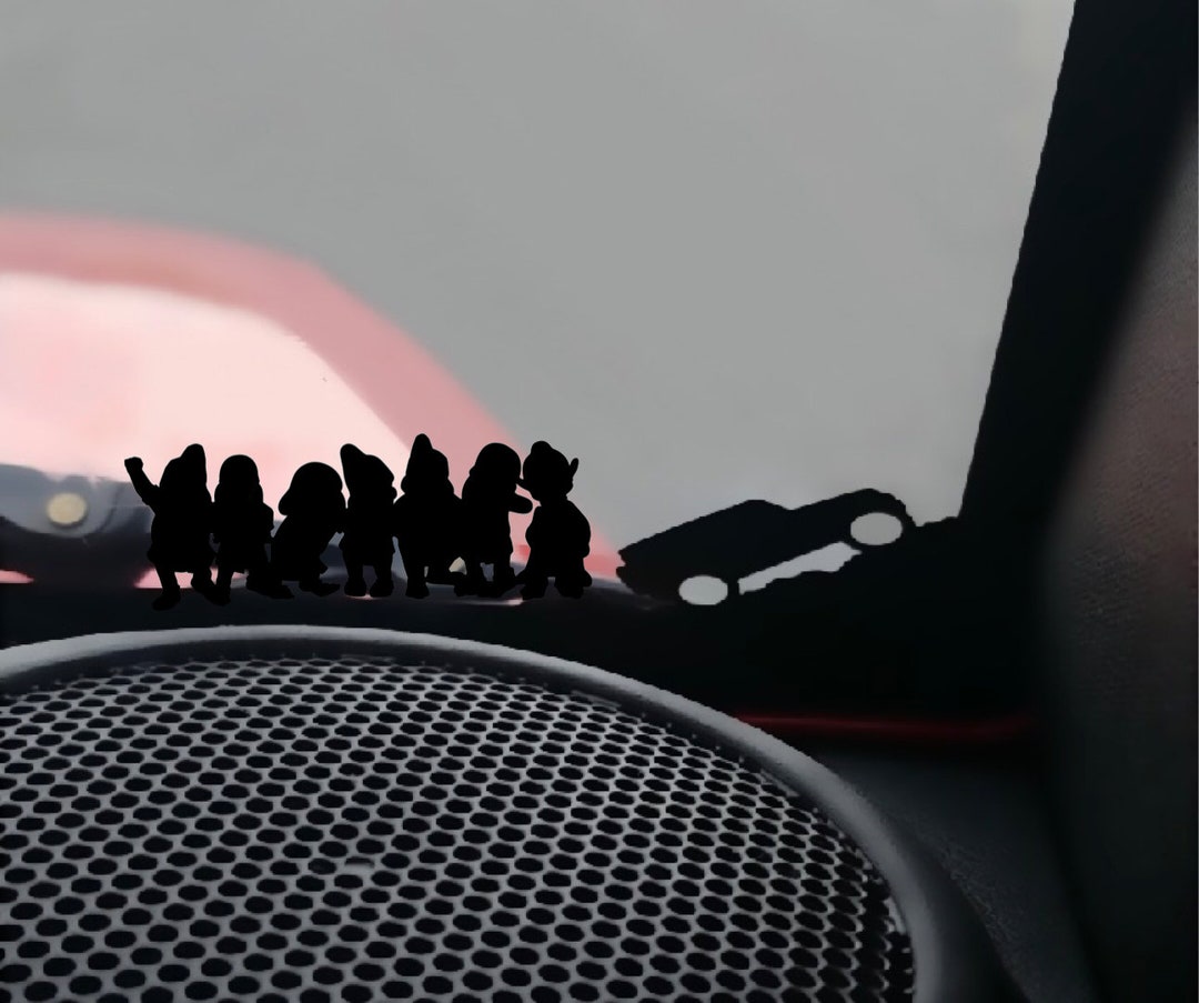 7 Dwarfs Easter Egg Decal - Etsy