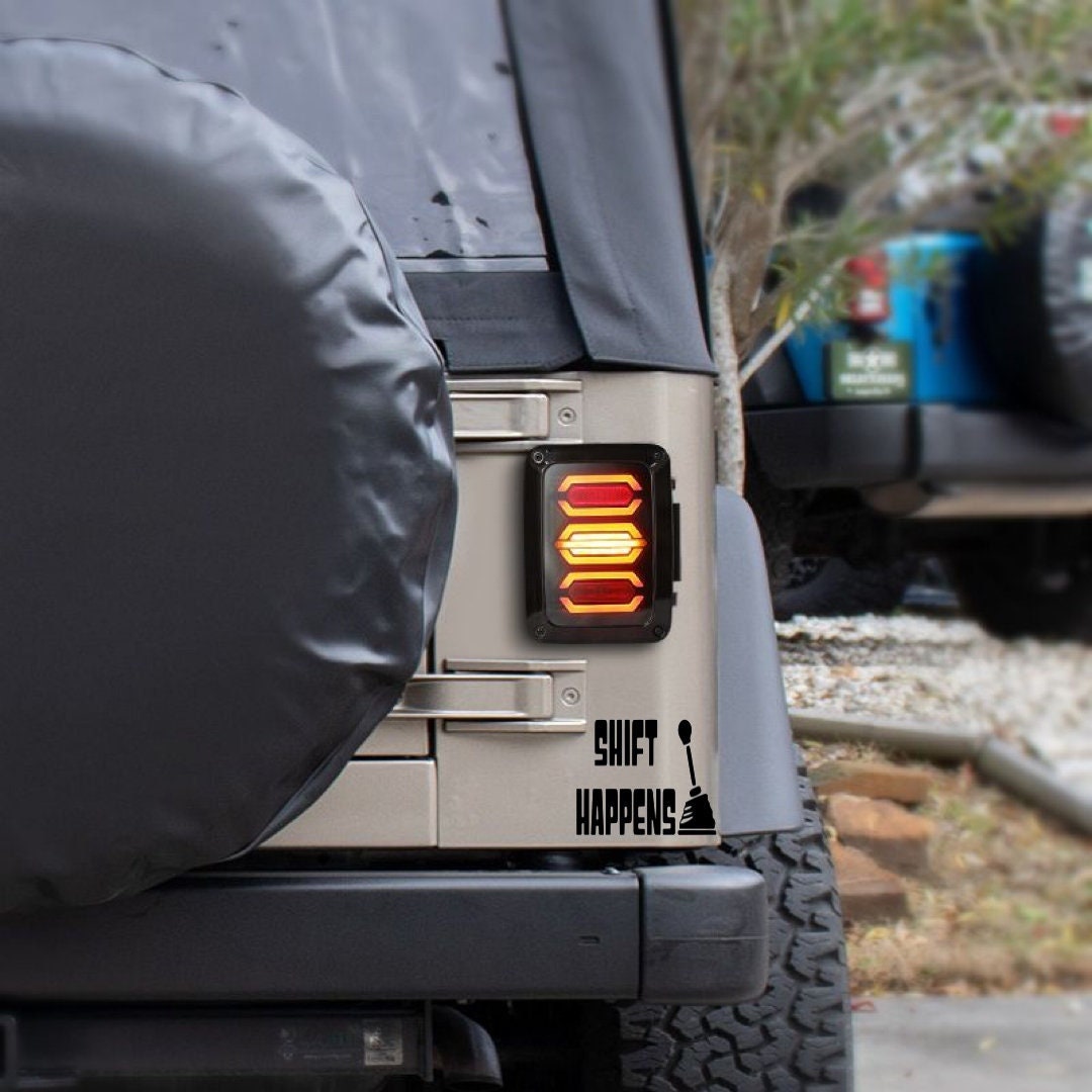 Shift Happens Decal - Etsy