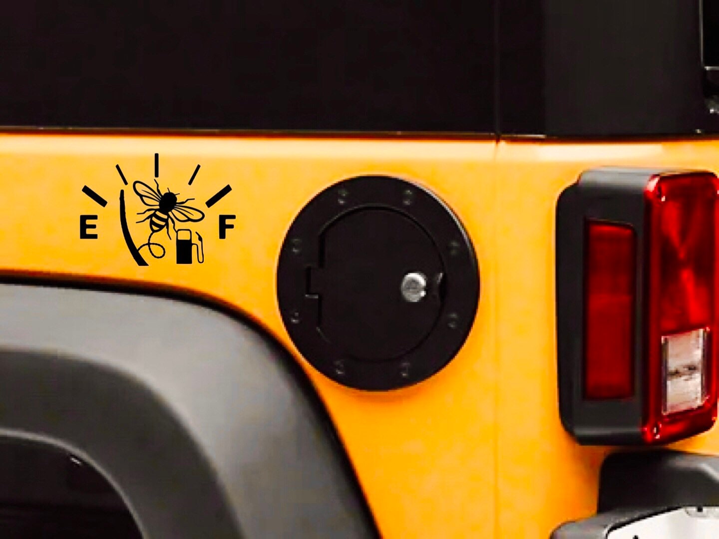 Bee Gas Decal - Etsy