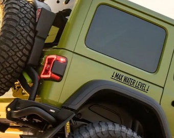 Sun, Sea, Ocean Waves Decal Perfect for Broncos, Jeeps, Wranglers ...