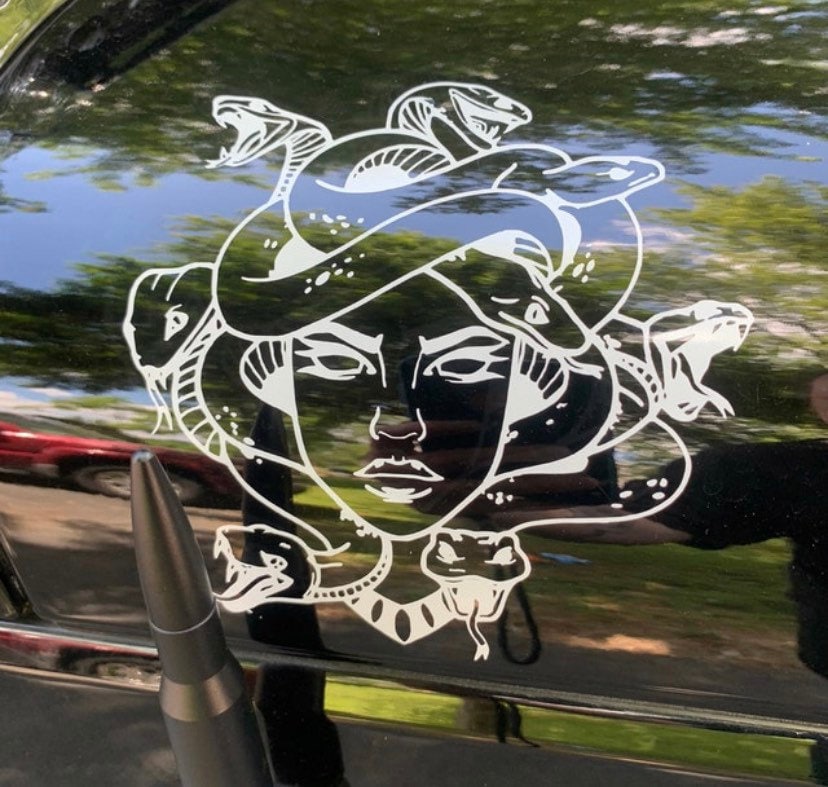 Medusa Decal - Etsy