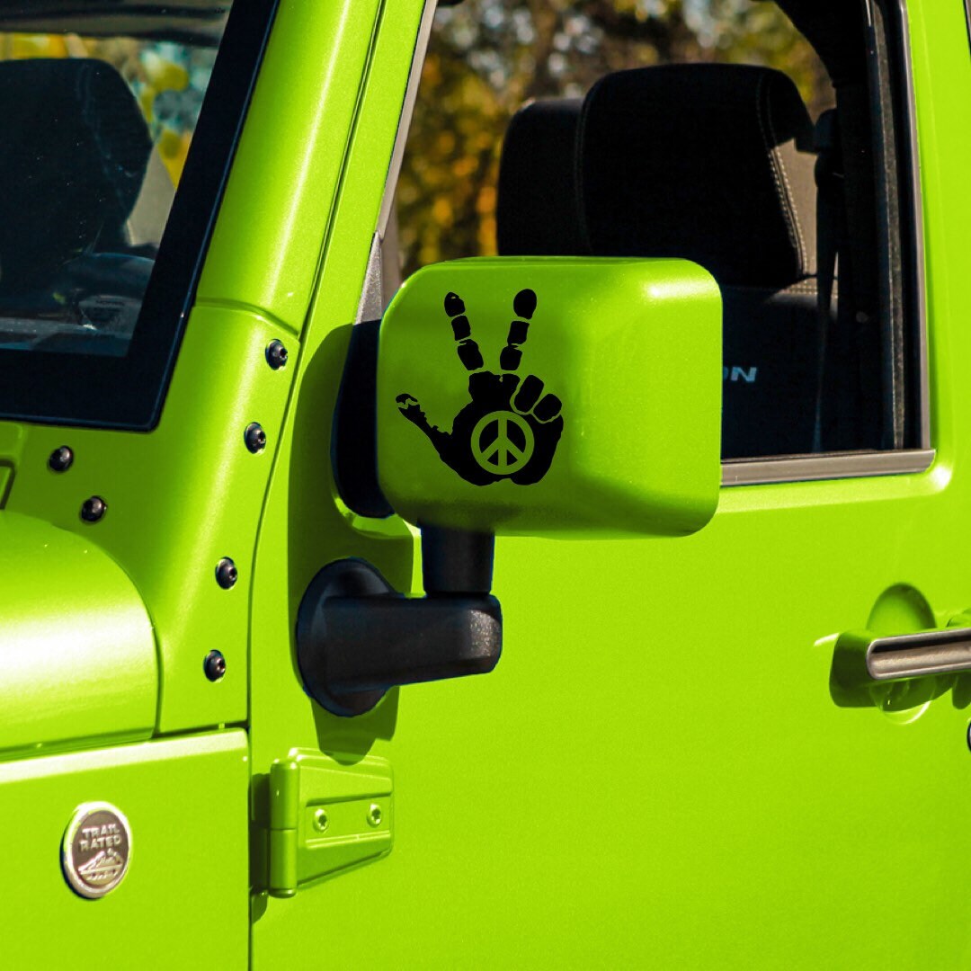 Peace Sign Peace Wave Decals - Etsy