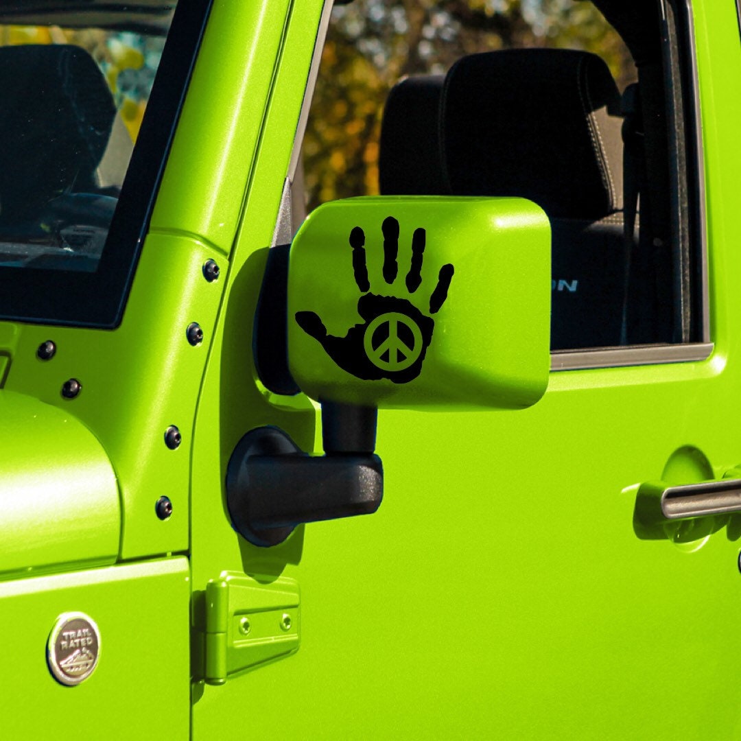 Peace Sign Wave Decals - Etsy
