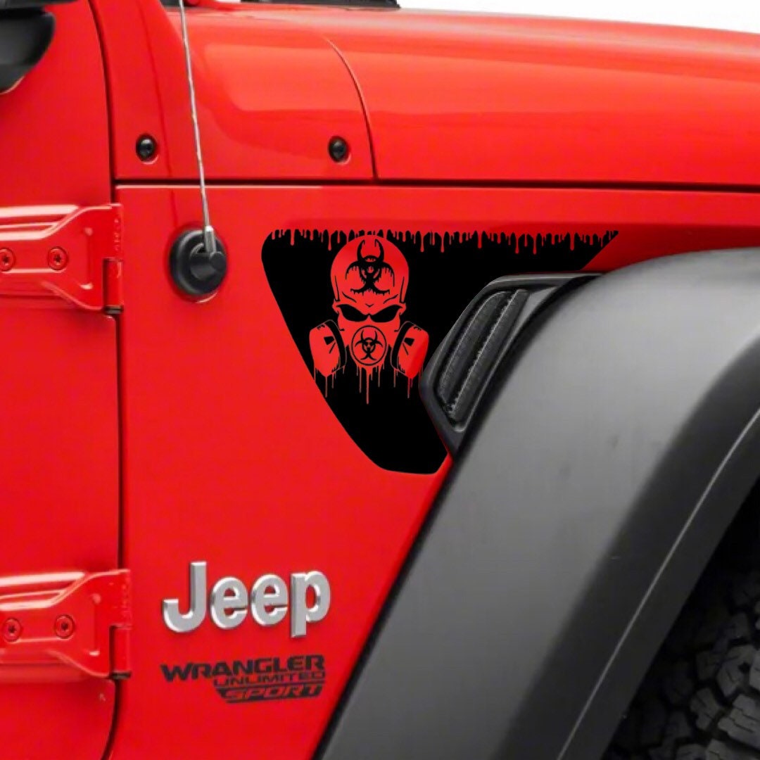 Toxic Vent Decals set of 2 JL/JT Models - Etsy