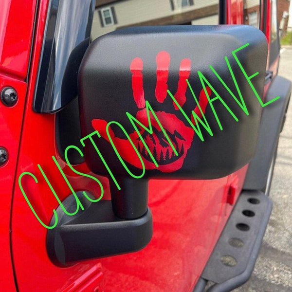 Jeep Wave Decal - Etsy