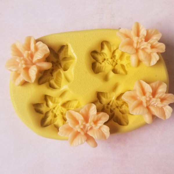 Lily Flowers Mold - Etsy
