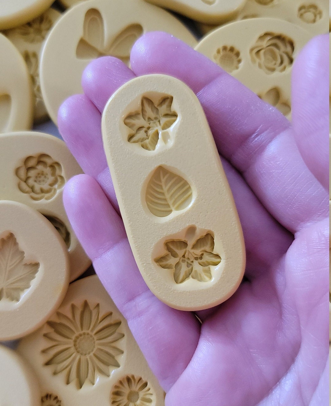 Lily and Leaf Mold Fall Mold for Chocolate Flower Mold for Fondant for ...
