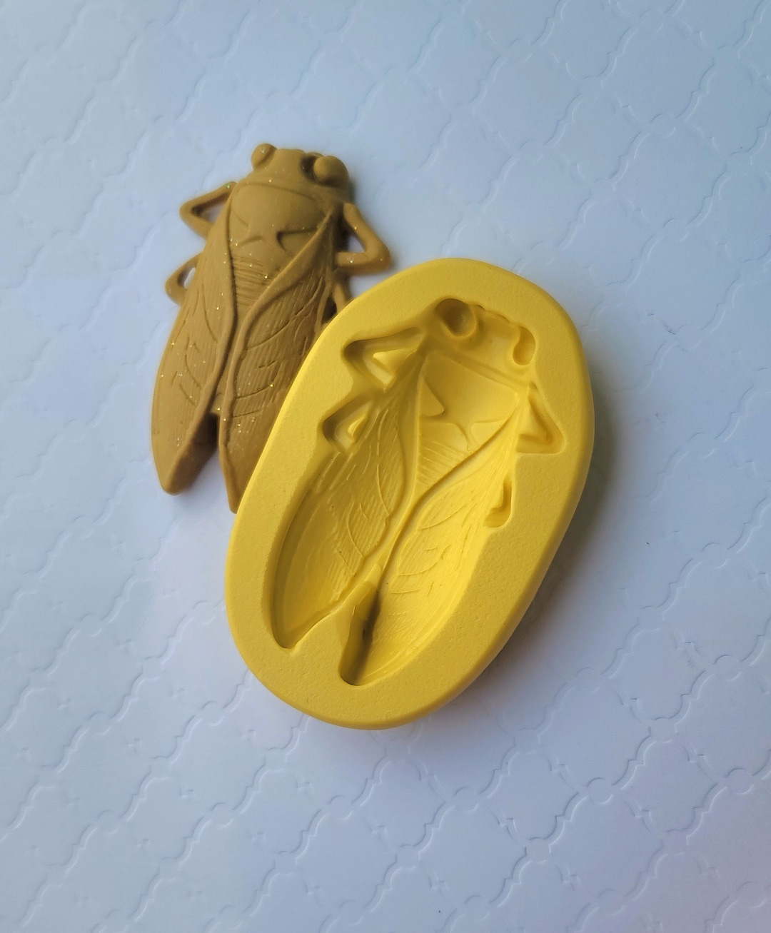 Cicada Silicone Mold: Insect for Fondant, Clay, Resin - Etsy