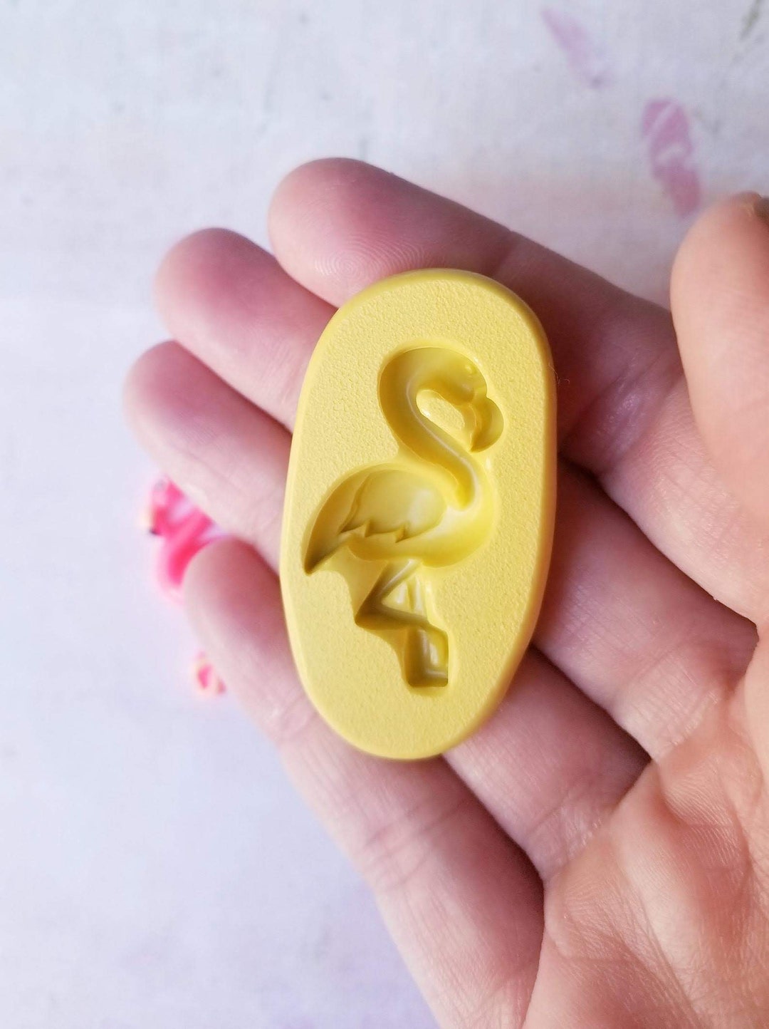 Flamingo Mold: Food Grade Silicone Bird for Fondant, Chocolate, Clay - Etsy