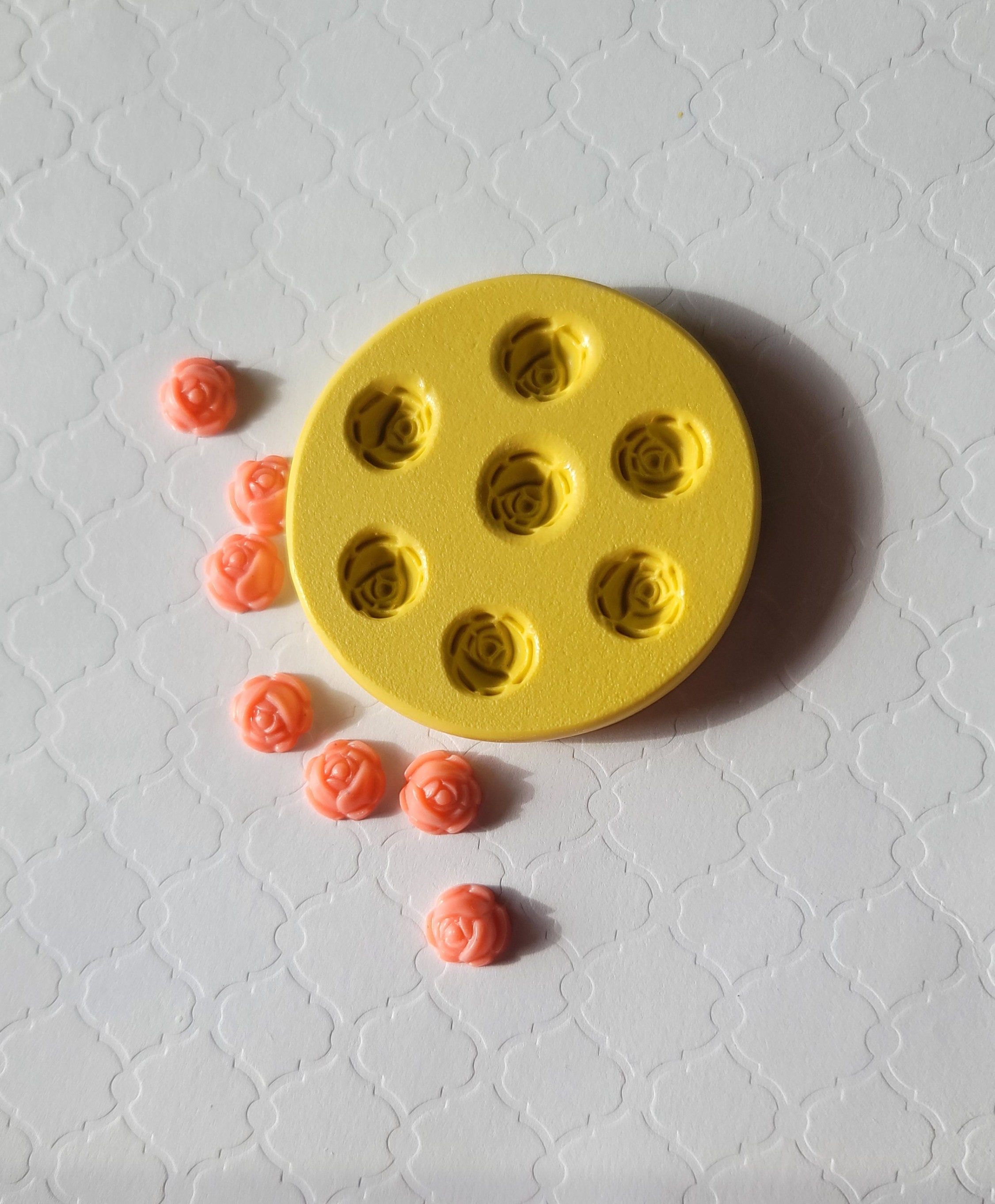 Mini Roses Silicone Mold Roses Fondant Chocolate Flower Mold - Etsy