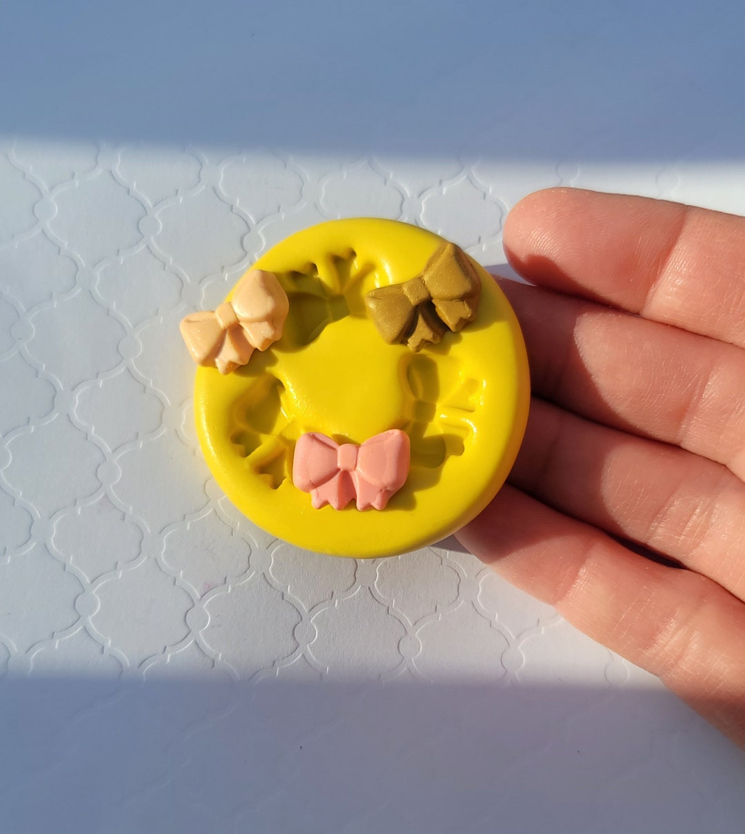Tiny Bows Silicone Mold for Chocolate Bow Molds Fondant Mold for ...
