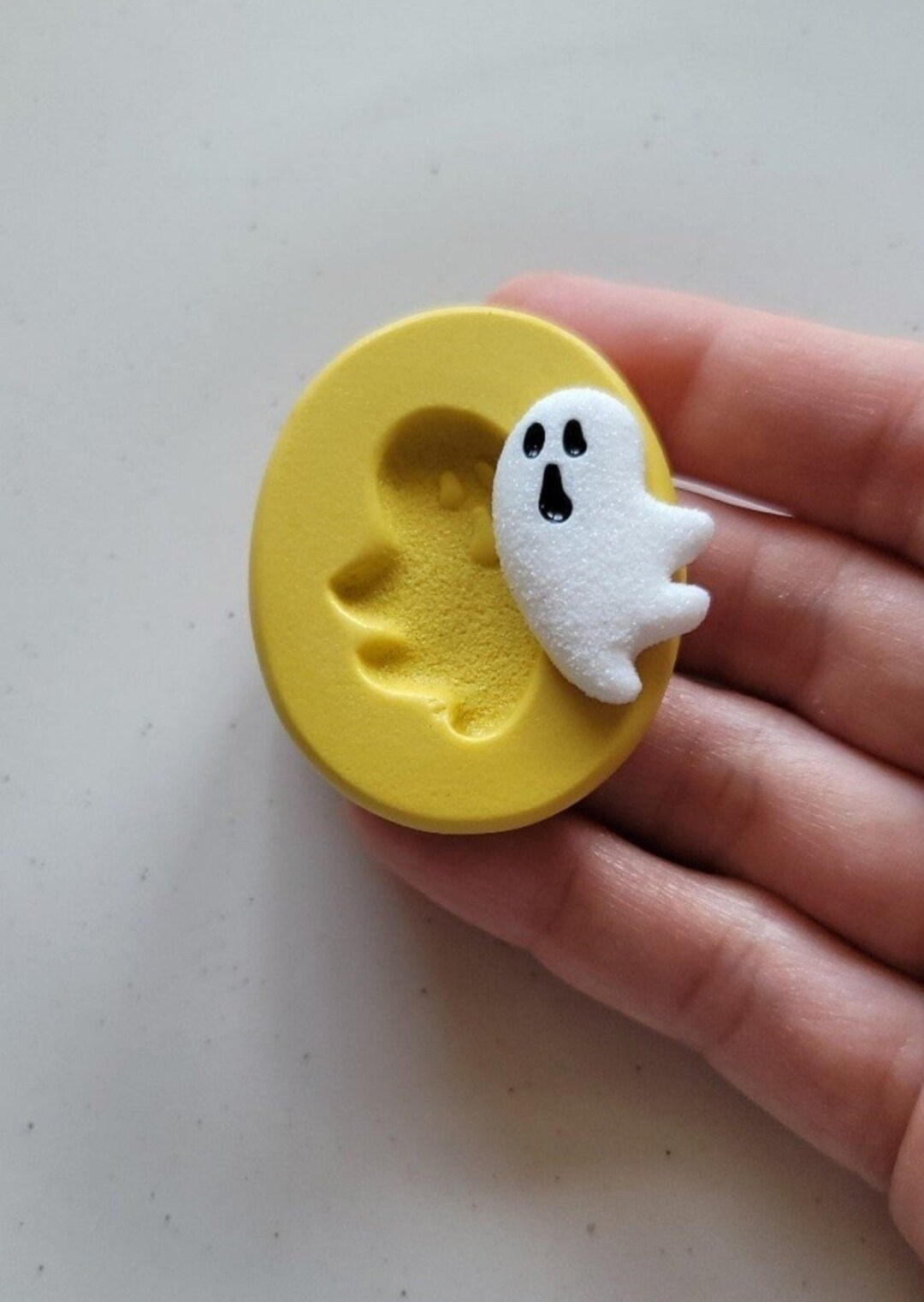 Ghost Mold for Chocolate Halloween Mold for Clay Mold Polymer Clay ...