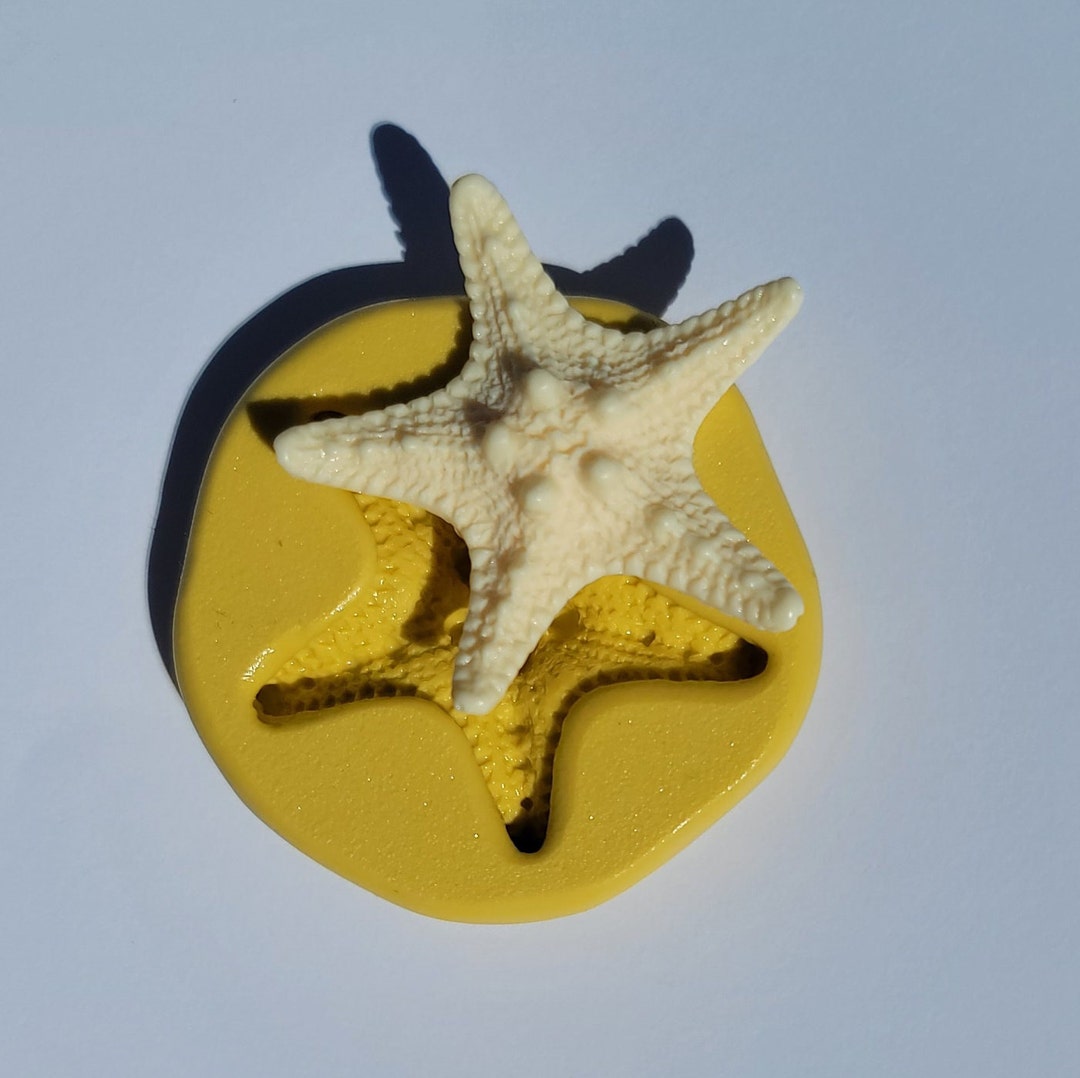 Starfish Silicone Mold Ocean Mold for Chocolate Mold for Fondant for ...