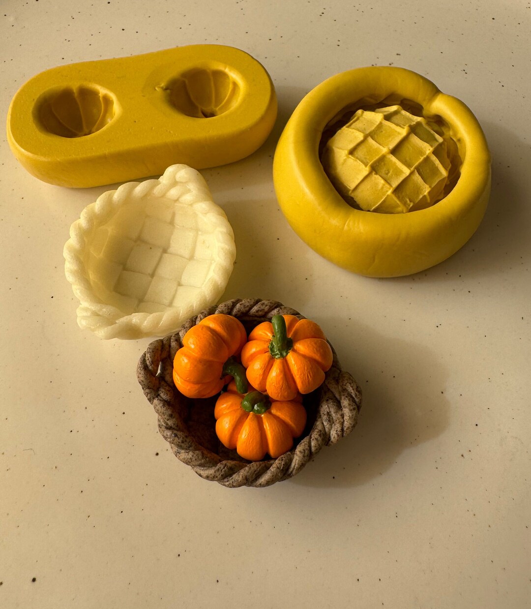 Pumpkin Basket Silicone Mold: Fall Thanksgiving Decor - Etsy