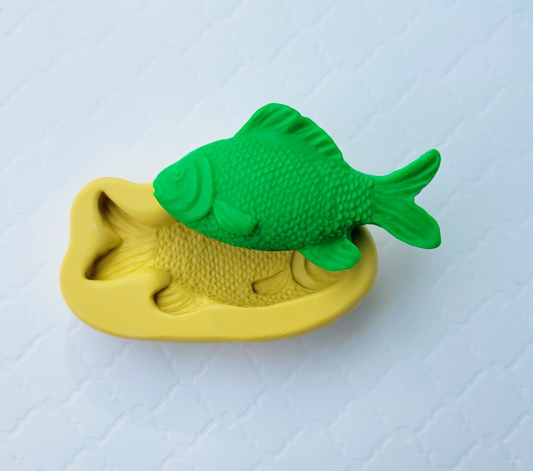 Fish Silicone Mold for Chocolate Mold for Fondant for Polymer Clay ...