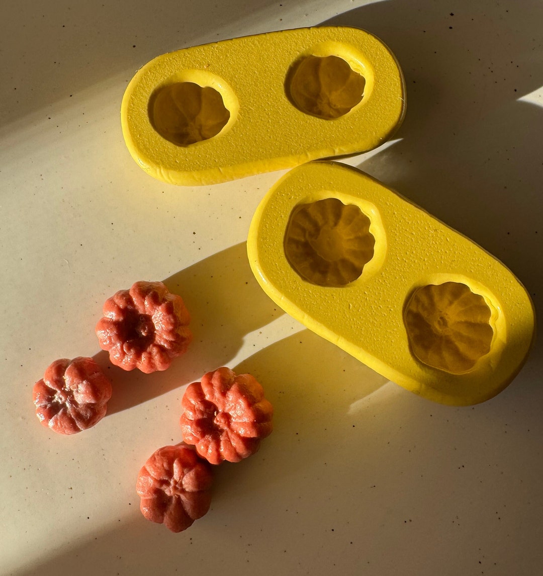 Medium and Small Pumpkin Silicone Mold Fall Mold for Chocolate ...