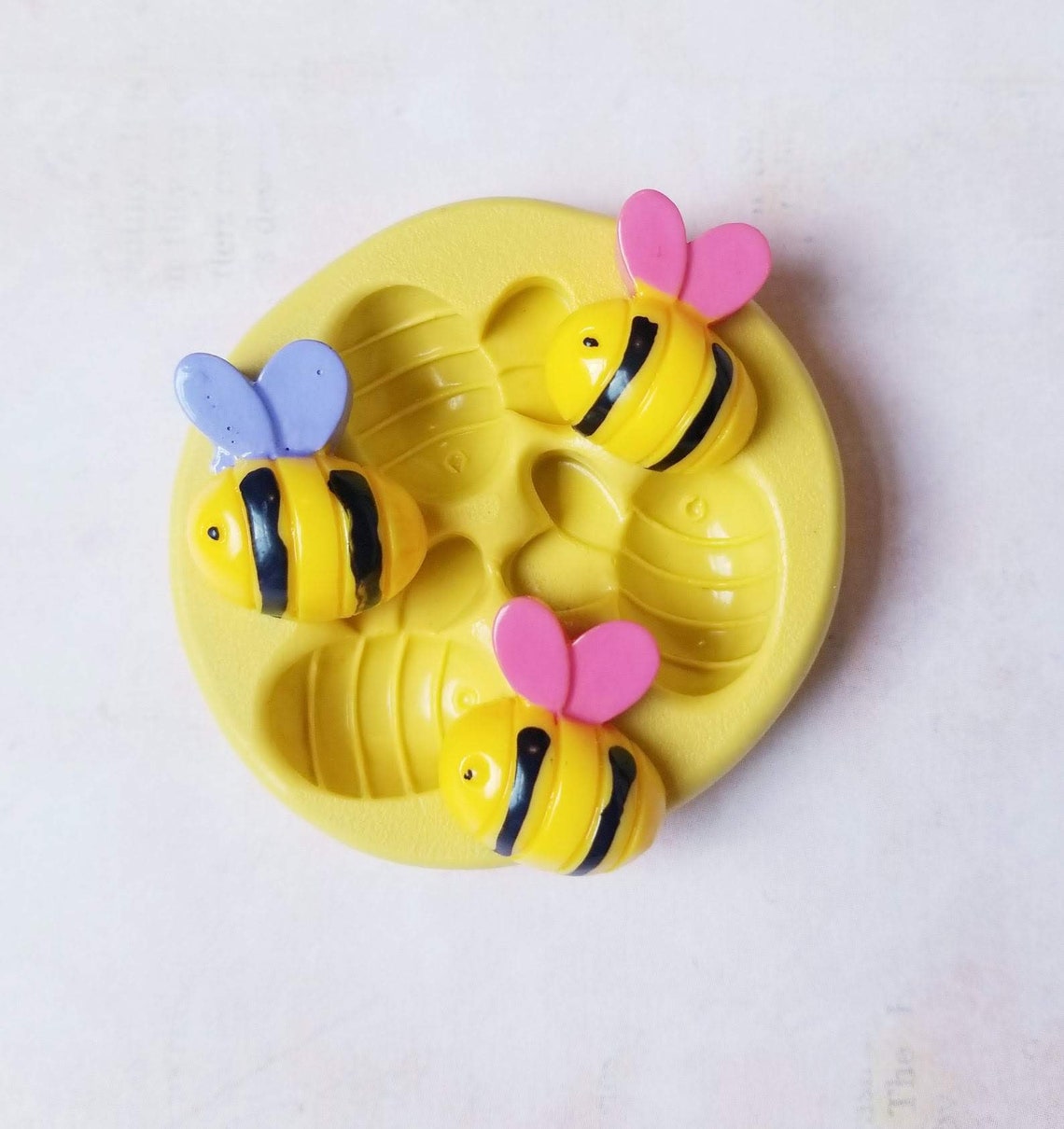 Mini Bee Silicone Mold: Food Grade Insect Mold for Clay & Resin - Etsy