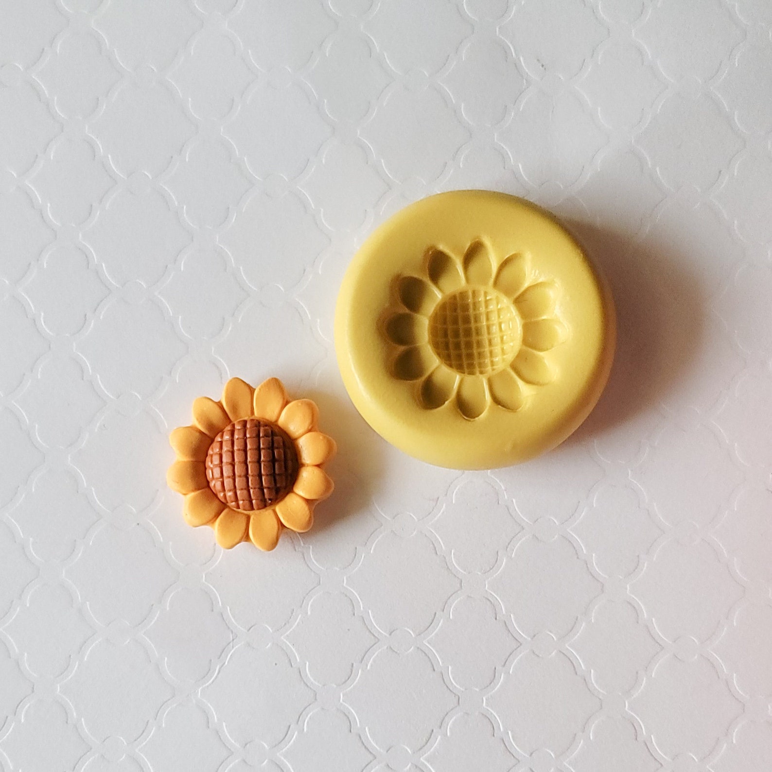 Sunflower Silicone Mold Flower Mold for Fondant for Polymer - Etsy