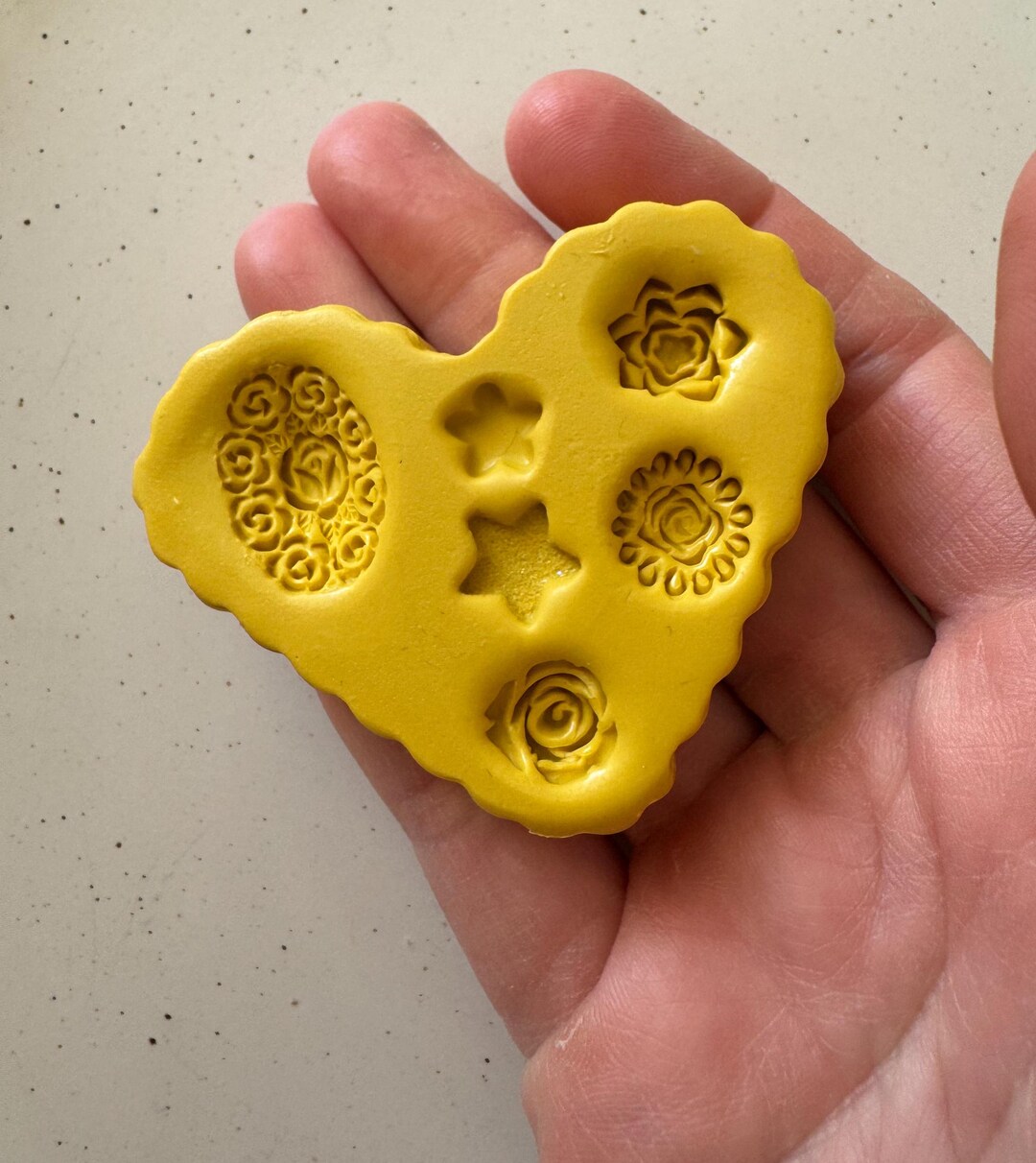 Stars Silicone Mold Sacculent Mold for Chocolate Lily Mold for Fondant ...