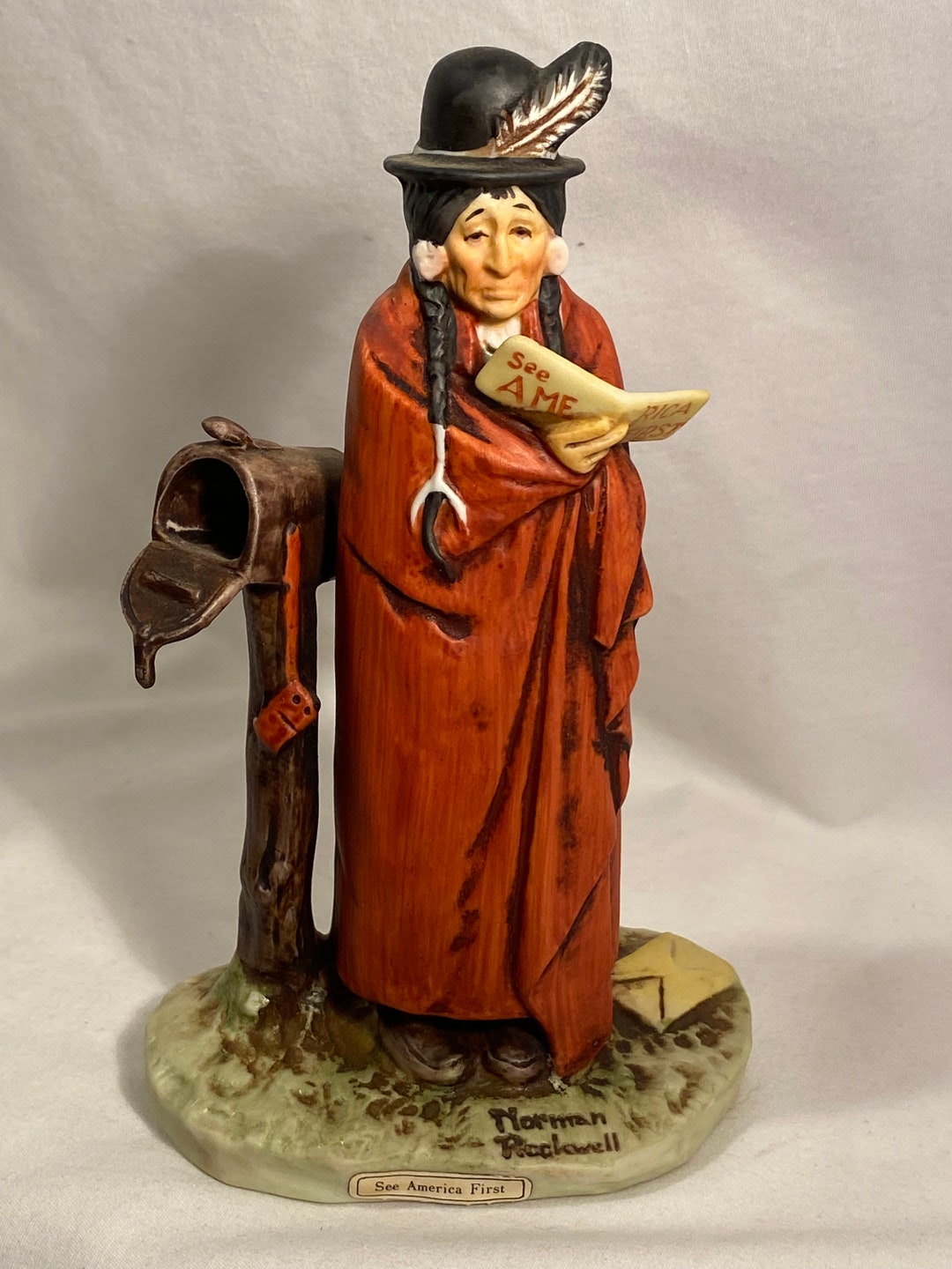 Norman Rockwell 'see America First' 1979 NR-17 A Dave - Etsy
