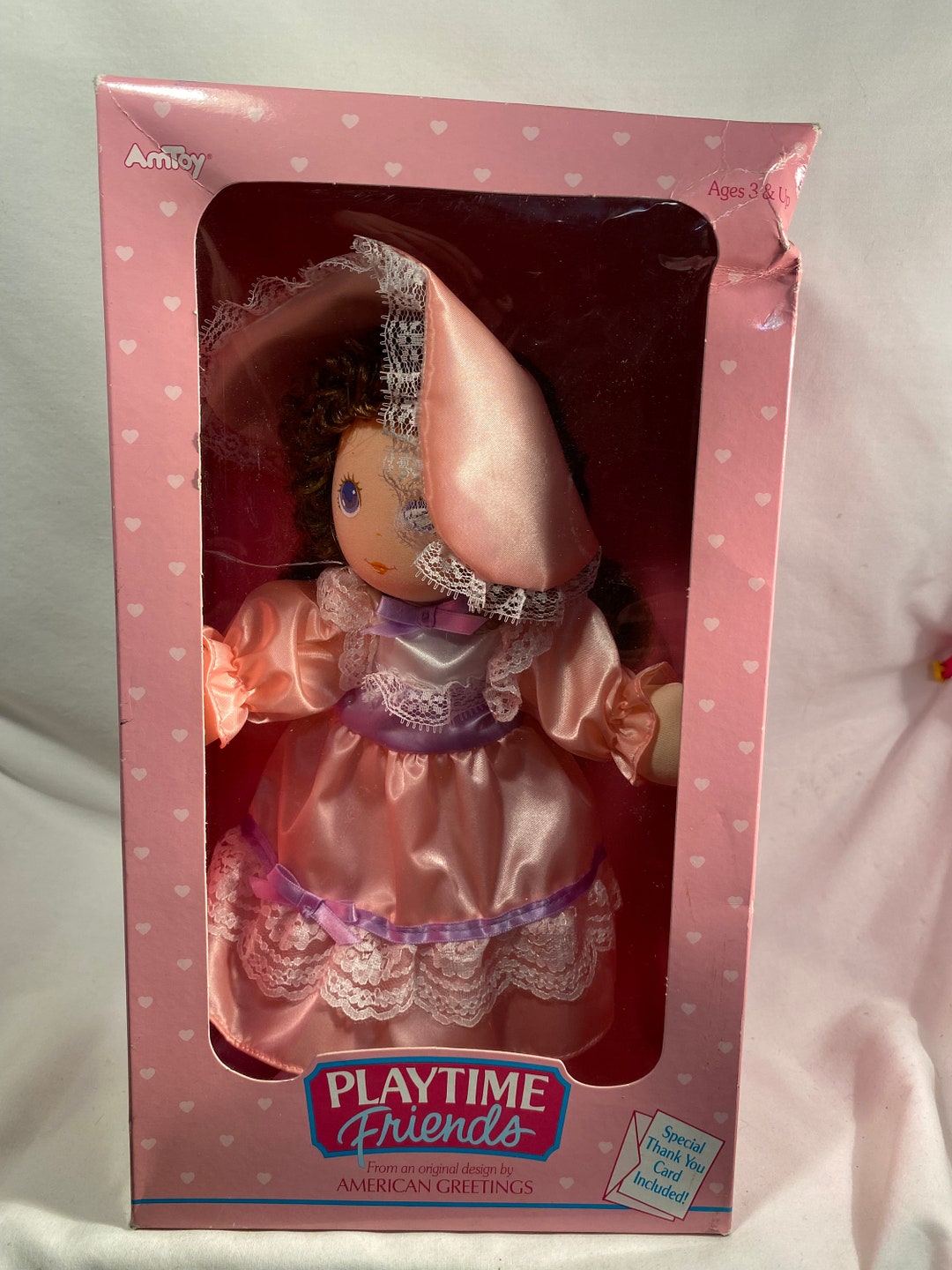 Rare Playtime Friends Doll by American Greetings 1988 New in Box 11 ...