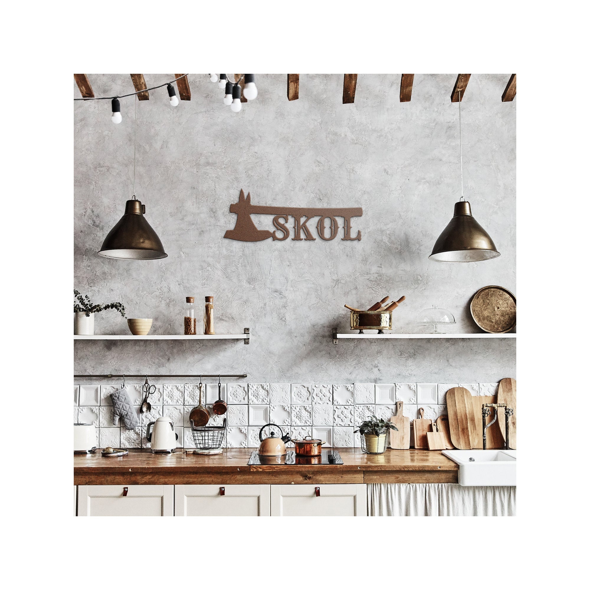 Viking Metal Sign - Man Cave - SKOL - Cheers - Etsy