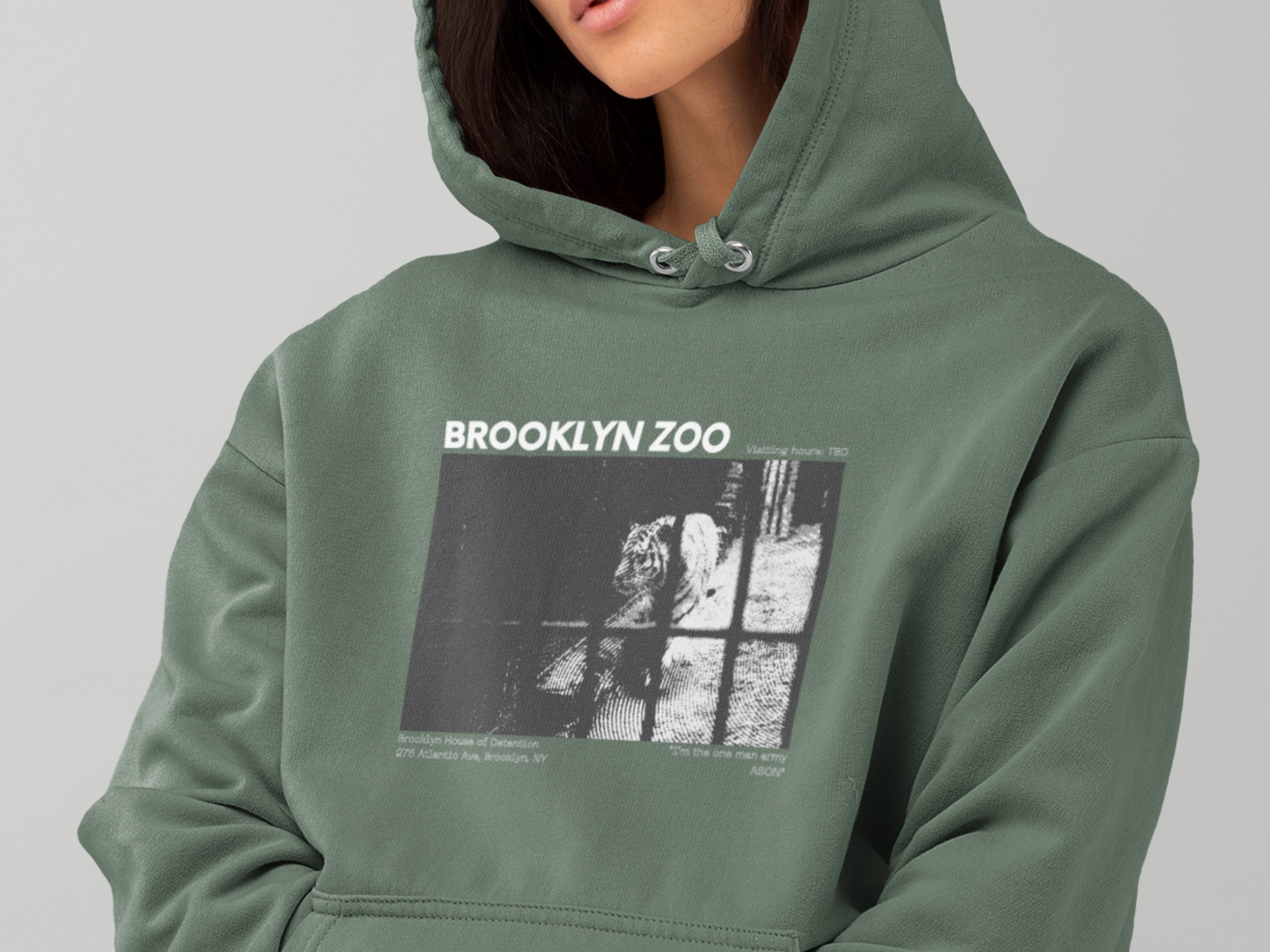 Brooklyn Zoo ODB Ason Unique the Wu Shaolin Style Wu Forever Rap Hoodie ...