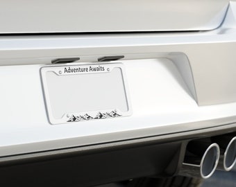 Adventure License Plate | Etsy