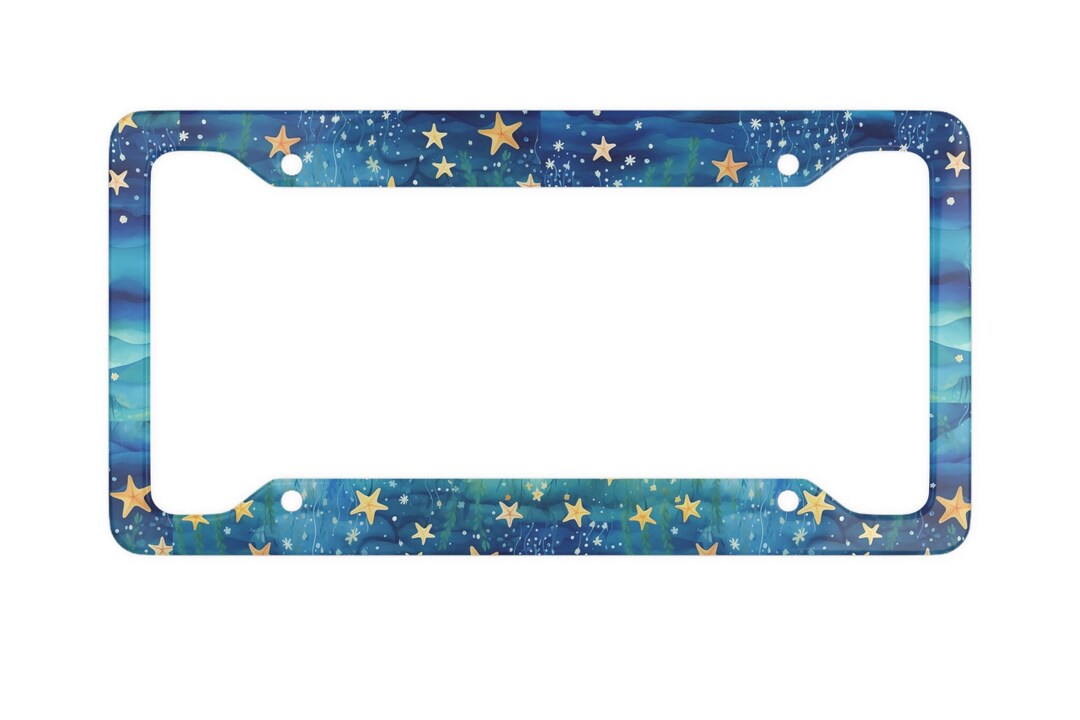 Stary Night License Plate Frame - Constellation License Plate - Stars ...