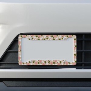 Honey Bee License Plate Frame - Bee License Plate Cover - Apiarists ...