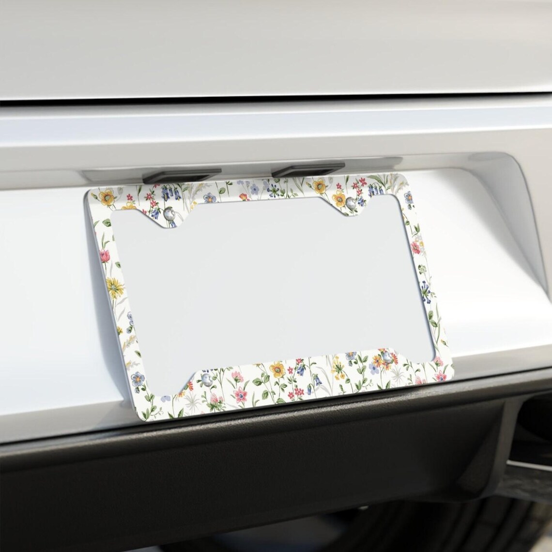 Wildflowers Too License Plate Cover- Car Accessory- Flower License ...