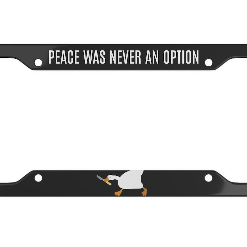 Funny License Plate Frames - Etsy