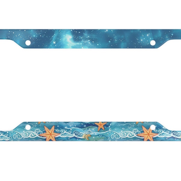 Ocean Night License Plate Frame - Etsy