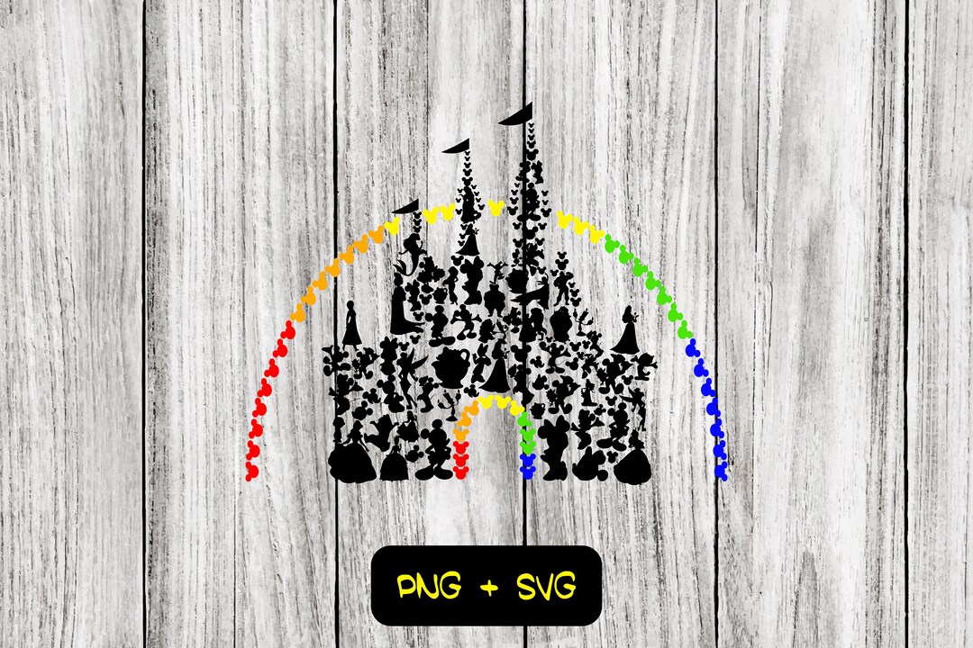 Pride Castle SVG PNG Files, Pride, LGBTQ, Gay, Lesbian, Ally Instant ...