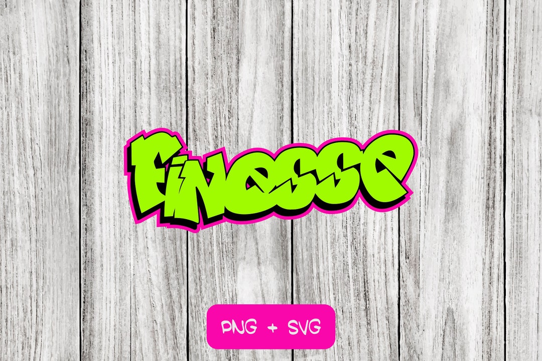 Finesse Fresh SVG PNG Files - Instant Download - Etsy