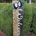 Welcome Leopard Print Porch Leaning Sign/ Welcome Leaning Sign/ Leopard ...