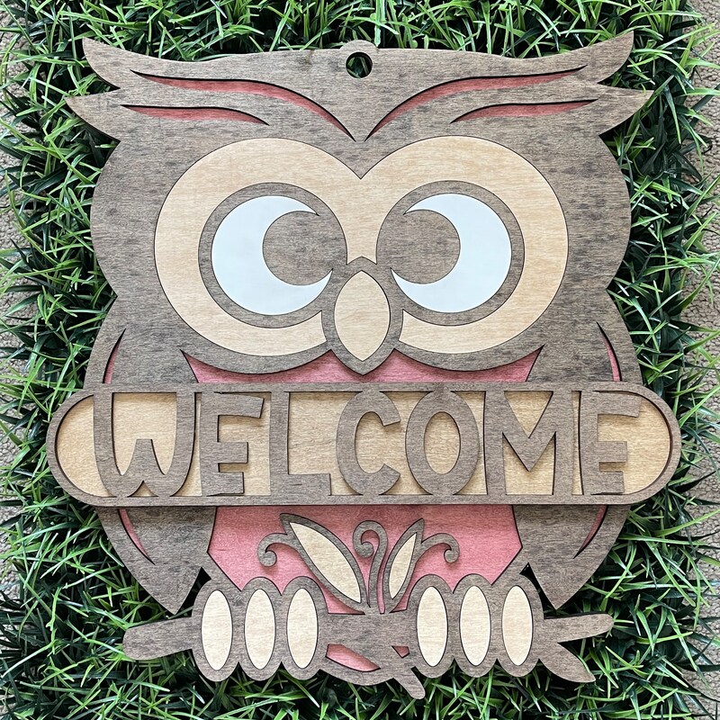 Owl Door Hanger - Etsy