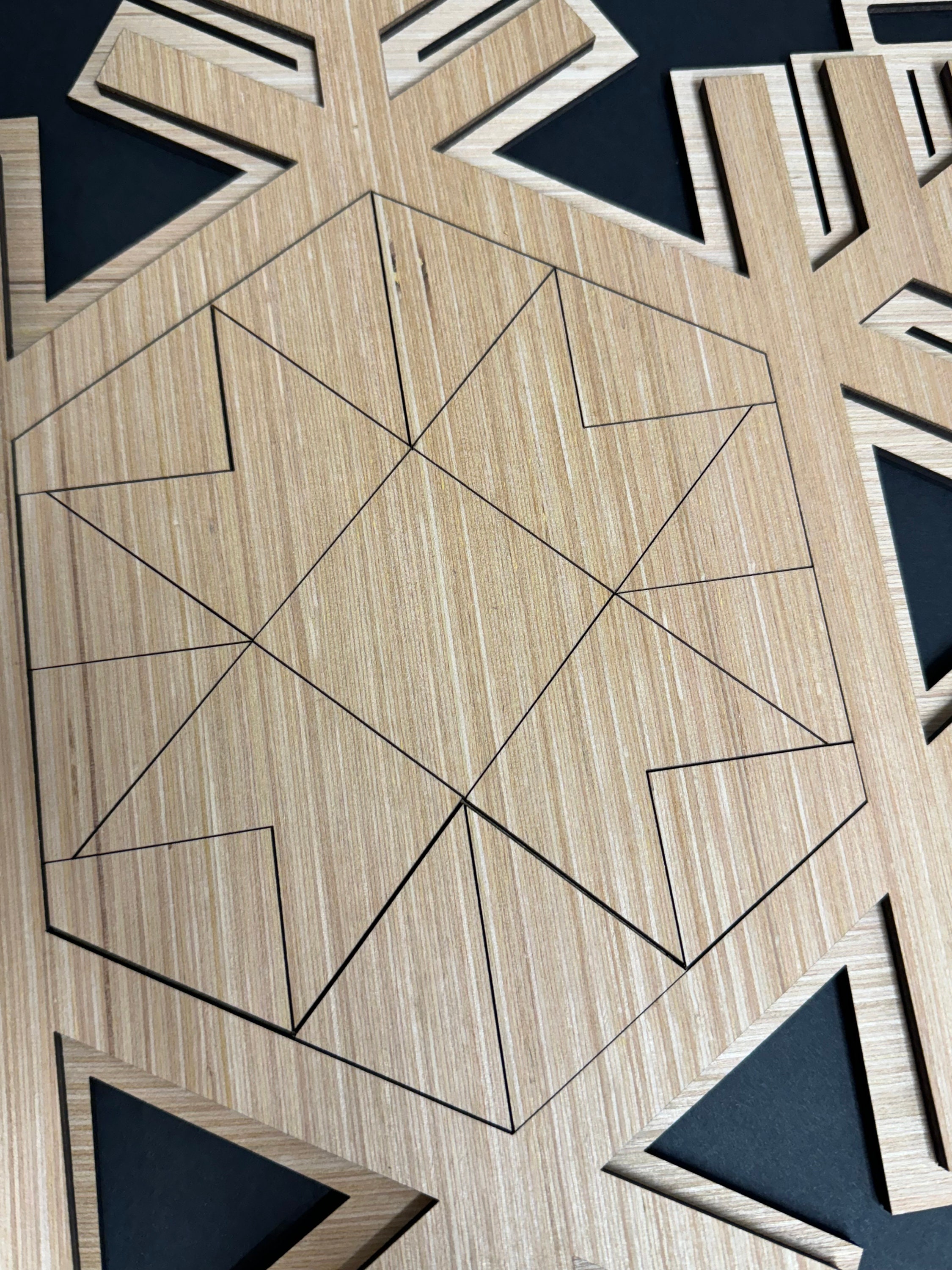 Snowflake Barn Quilt Unfinished Wood Blank - Etsy