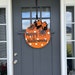 Halloween Door Hanger Halloween Spider Door Hanger Porch Round Sign ...